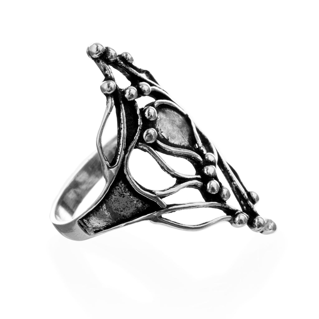 Roots Ring, Sterling Silver – Grimfrost Intl