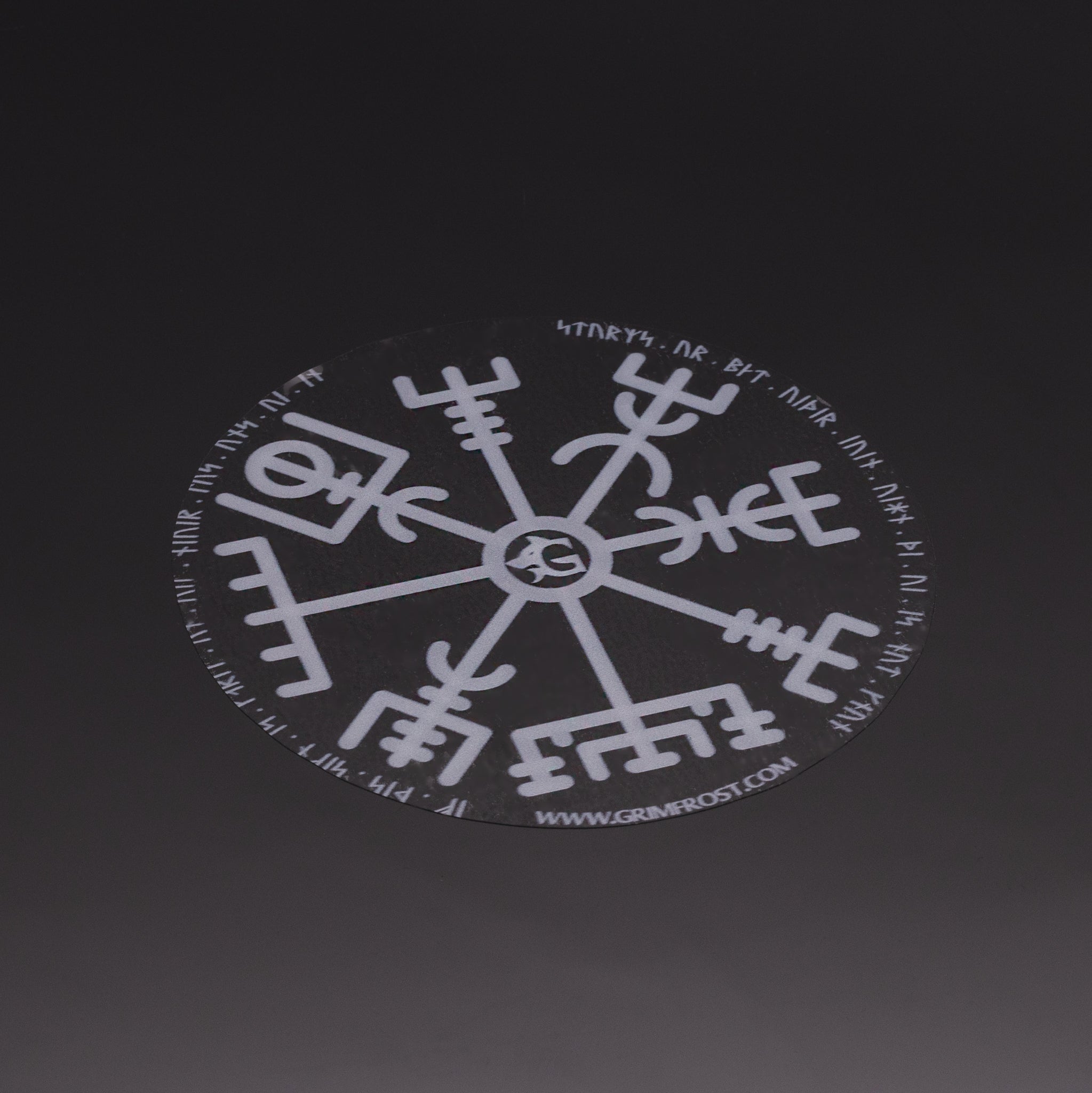 Bumper Sticker, Vegvisir – Grimfrost Intl