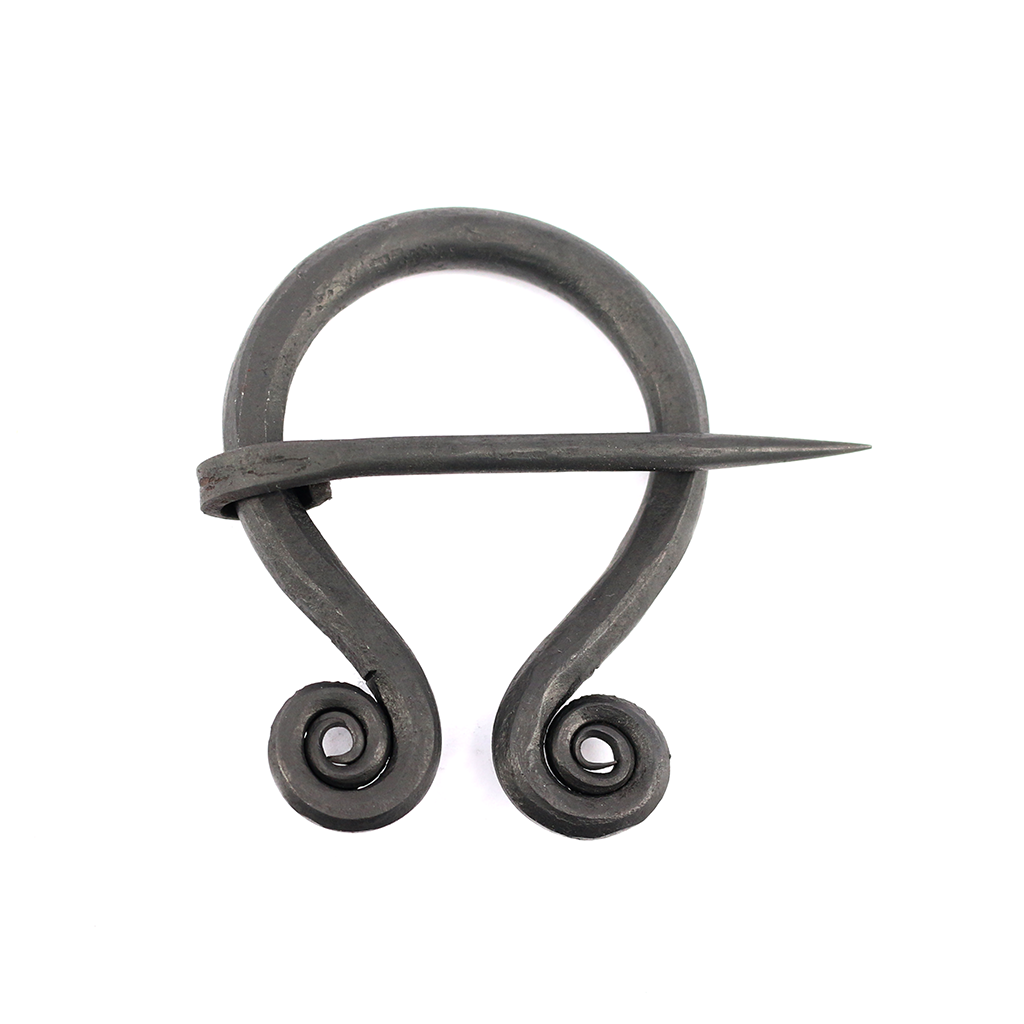 Iron Fibula, Oval, 85 mm – Grimfrost Intl