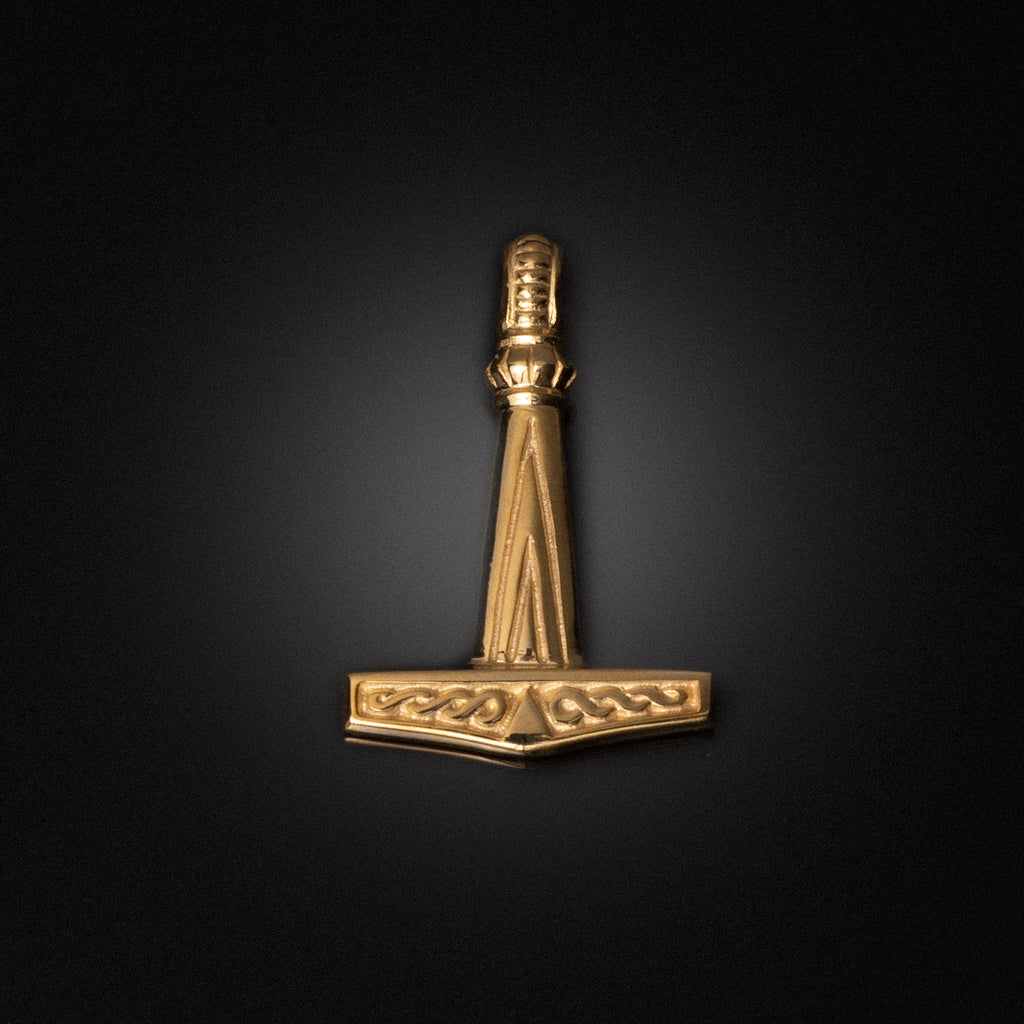Premium Pålstorp Hammer, Gold – Grimfrost Intl