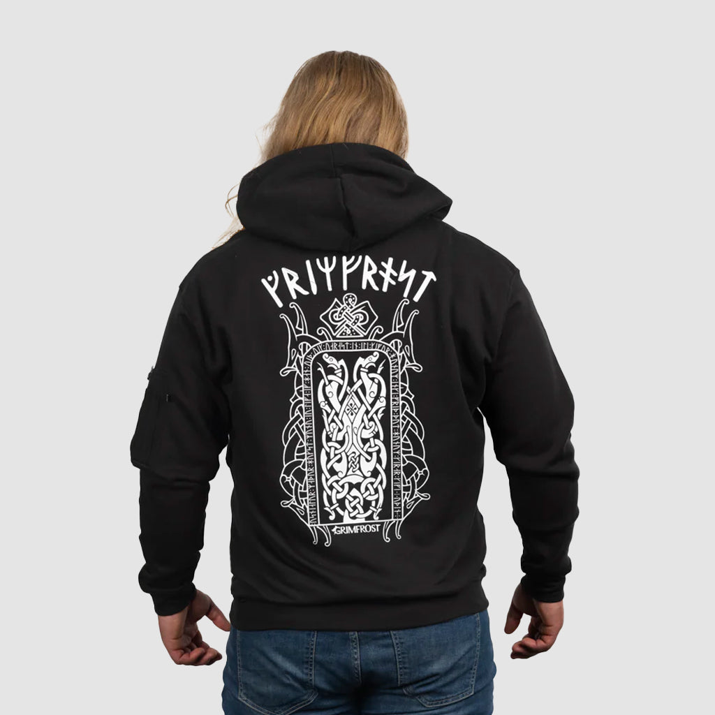 Premium Zoodie, Runestone, Black – Grimfrost Intl